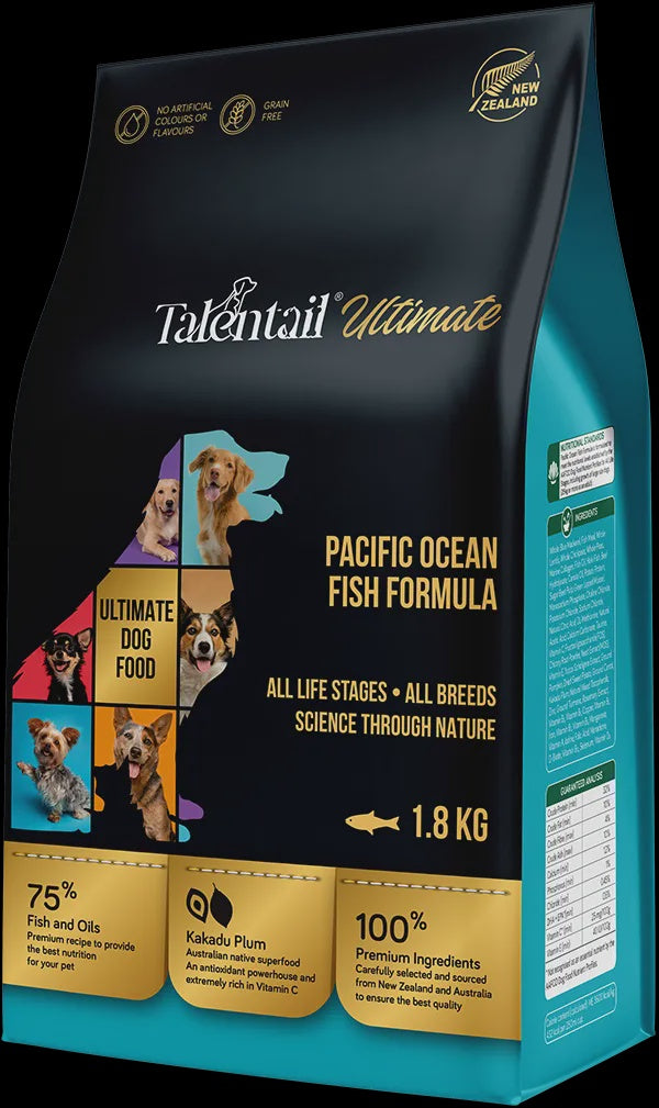 TALENTAIL Ultimate Pacific Ocean Fish Dog Food 1.8Kg – Pets Point