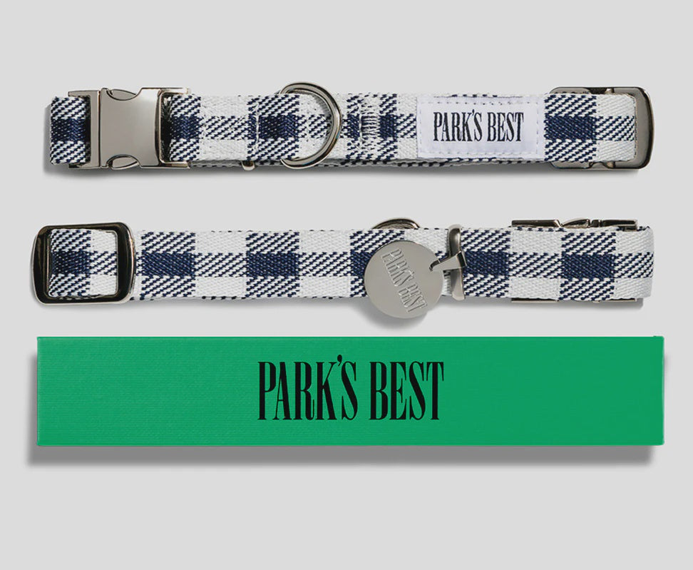 Park's Best Gingham Collar – Pets Point